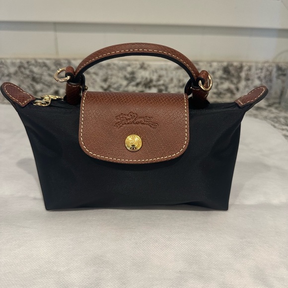 Longchamp | Bags | Longchamp Le Pliage Mini Black | Poshmark